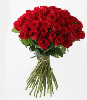 36 Red Roses Hand Bouquet – eTaara